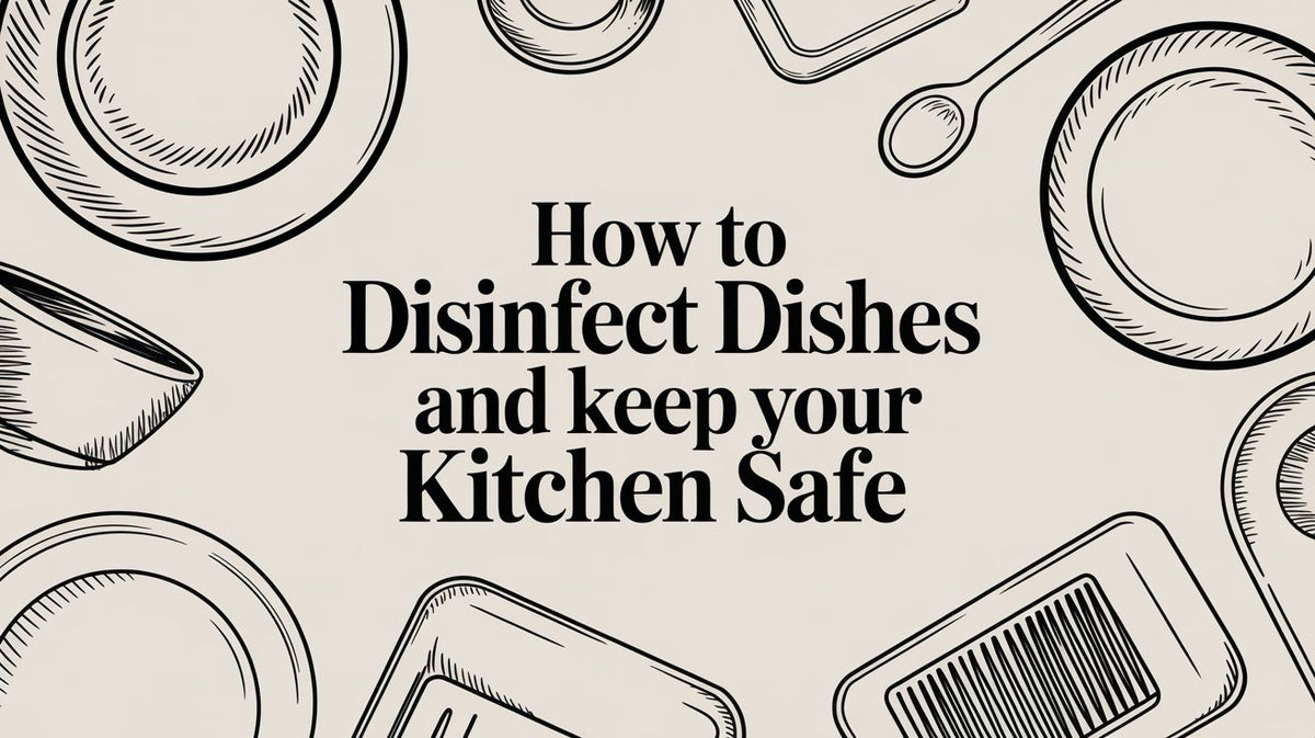 How to Disinfect Dishes and Keep Your Kitchen Safe – Cooler Kitchen